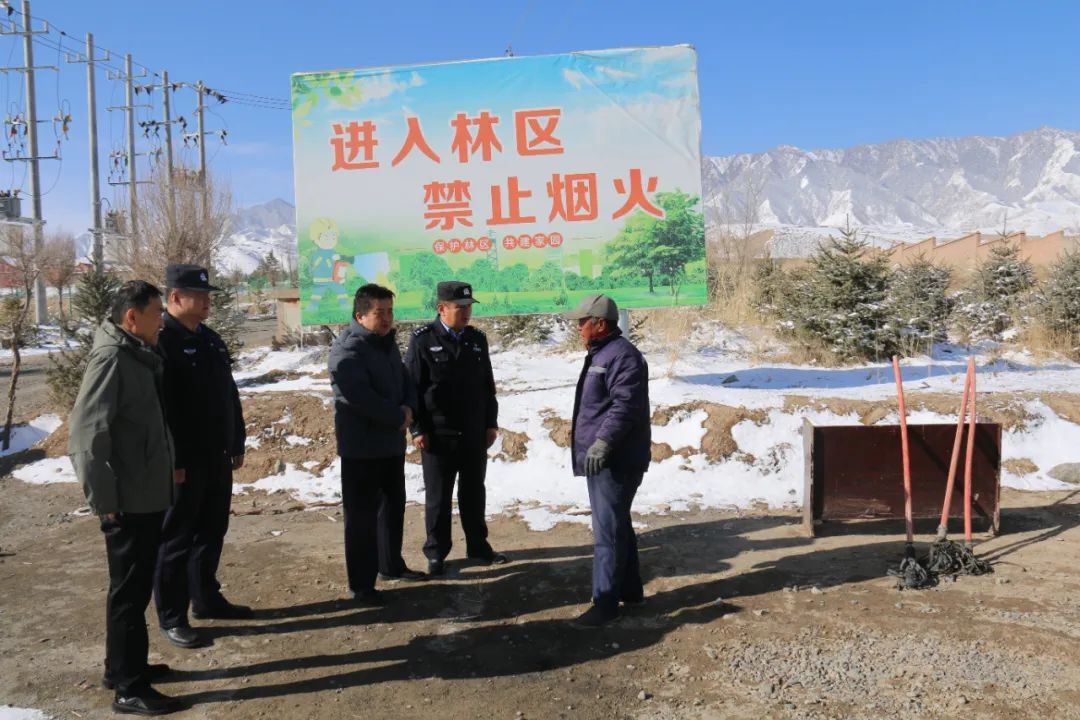甘肃甘州公安联合多部门开展森林防火专项检查_央广网