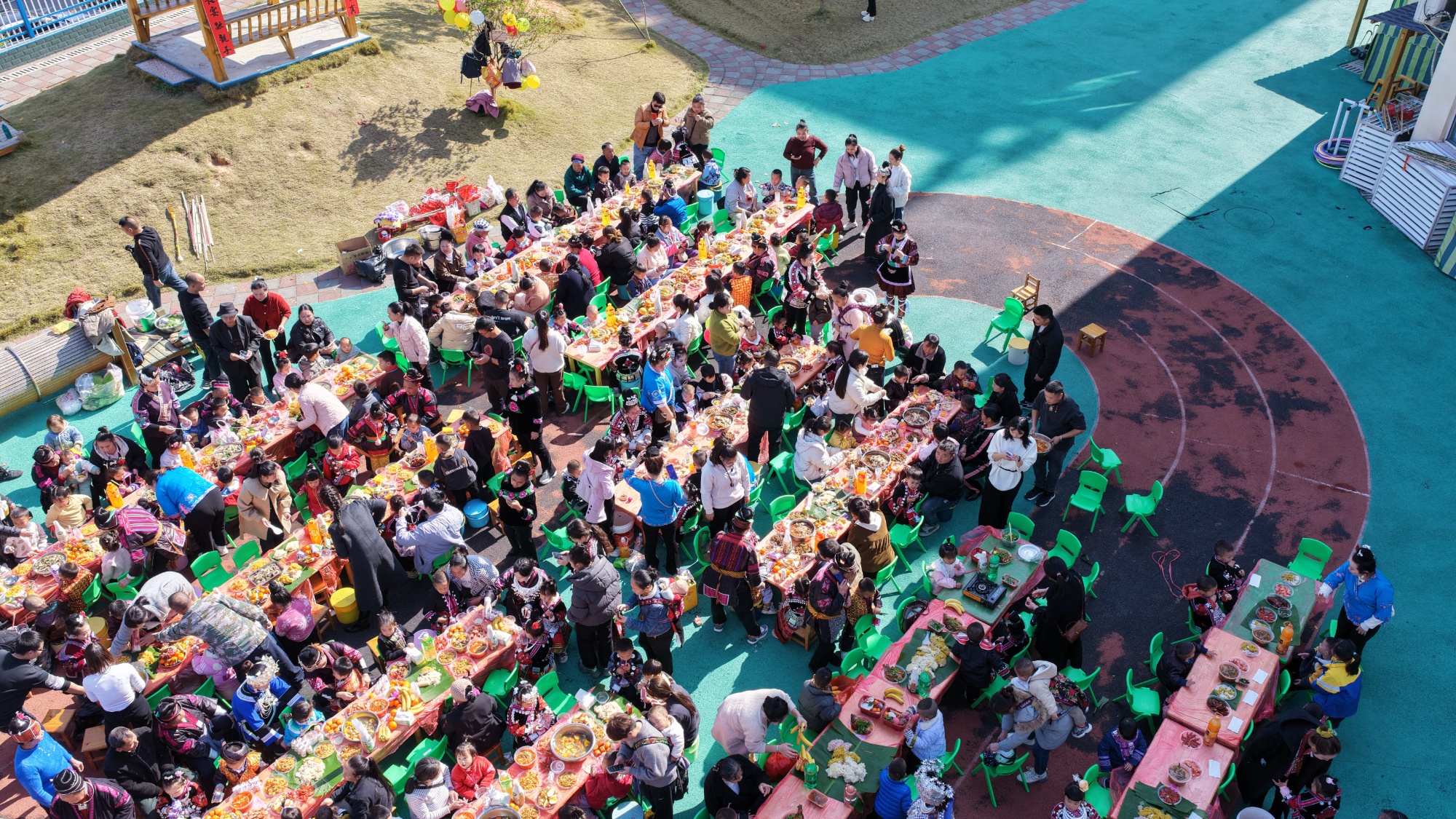 贵州剑河：苗年活动进校园 民族文化润童心_央广网