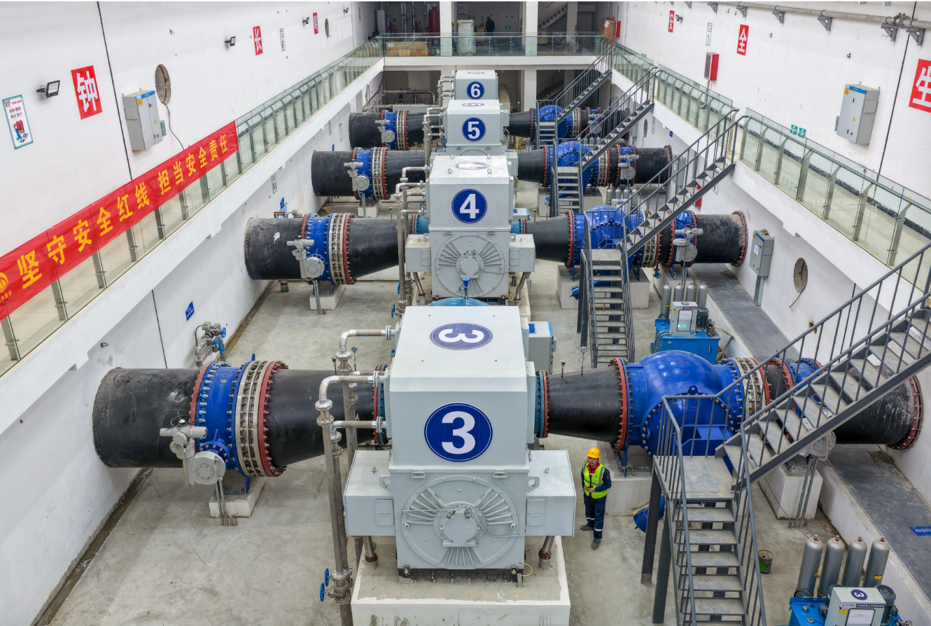 引江济淮二期皖北地区群众喝上引调水工程通水_央广网