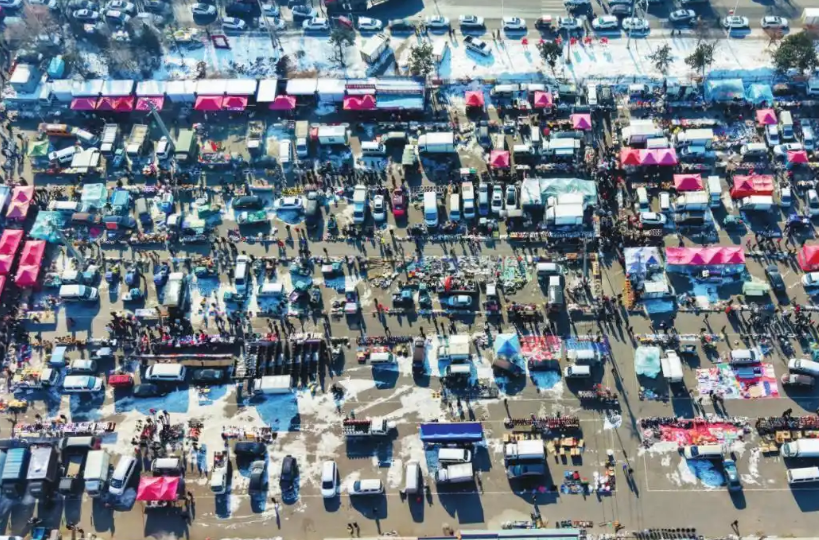 大集里感受人间烟火气_央广网