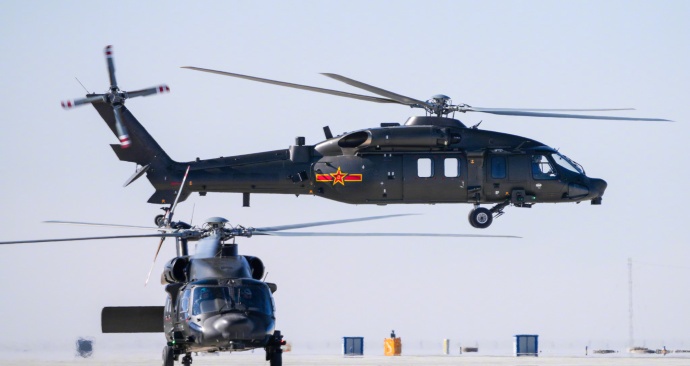 陆军第76集团军某旅开展多型直升机全要素飞行训练_央广网